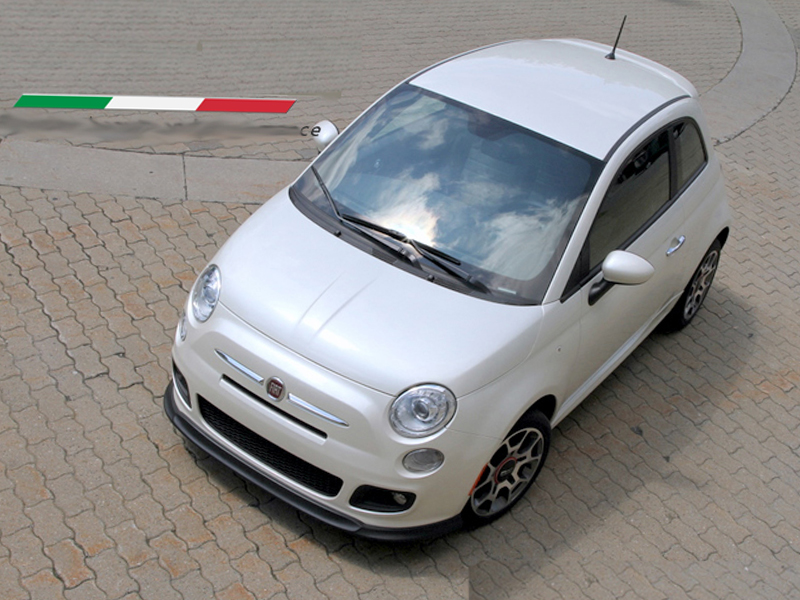 2012- 2019 Fiat 500Sport Front Lip Spoiler, ACS Cavallino Fiat 500