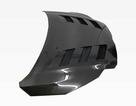 2012-2014 Ford Focus Ams Style Carbon Fiber Hood 12FDFOC2DAMS-010C ...
