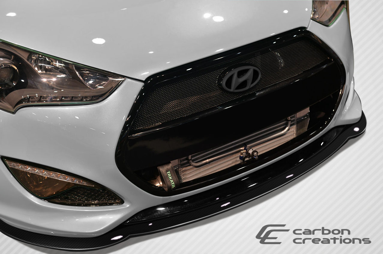 2012-2014 Hyundai Veloster Turbo Carbon Creations GT Racing Front ...