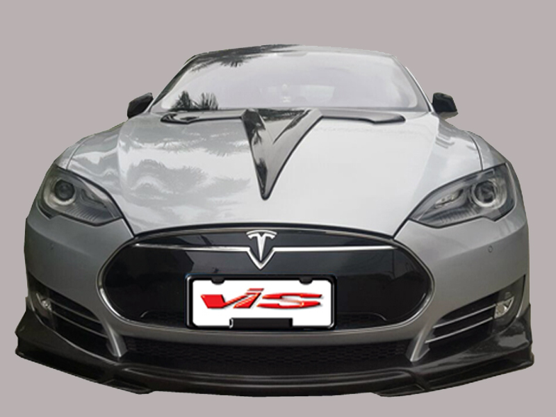 2012-2015 Tesla Model S VIP Carbon Fiber Full Lip Kit