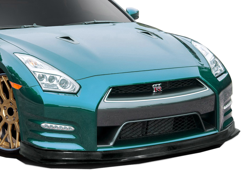 2012-2016 Nissan GT-R R35 Carbon Creations HK Front Lip Spoiler