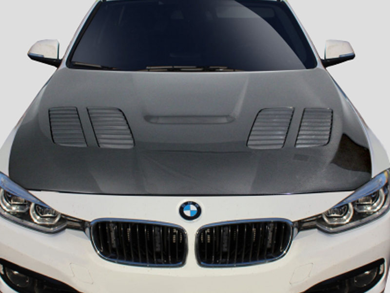 2012-2018 BMW 3 F30 3 Series Carbon Creations GTR Hood