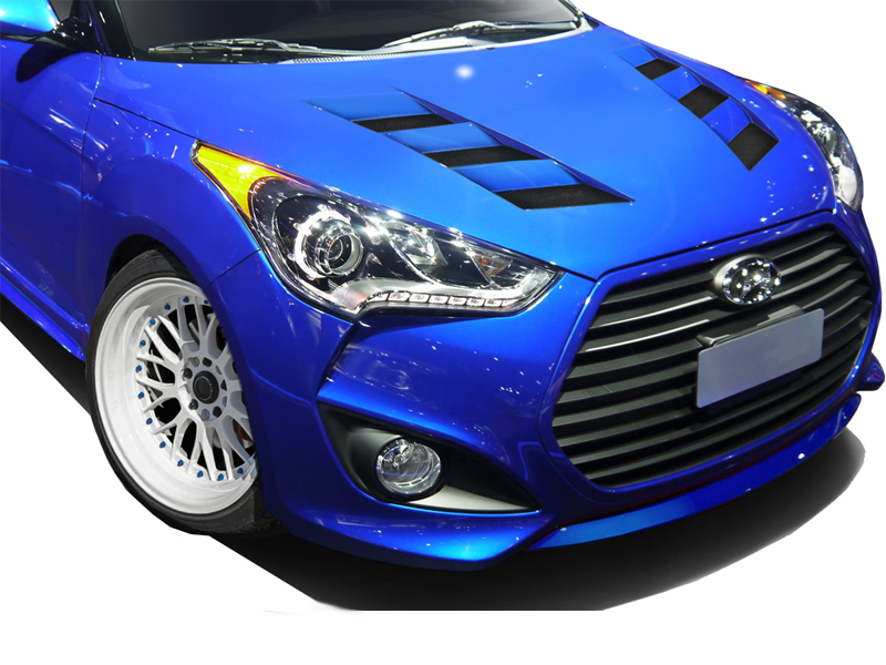 2012-2017 Hyundai Veloster Hyundai Veloster Duraflex AM-S Hood