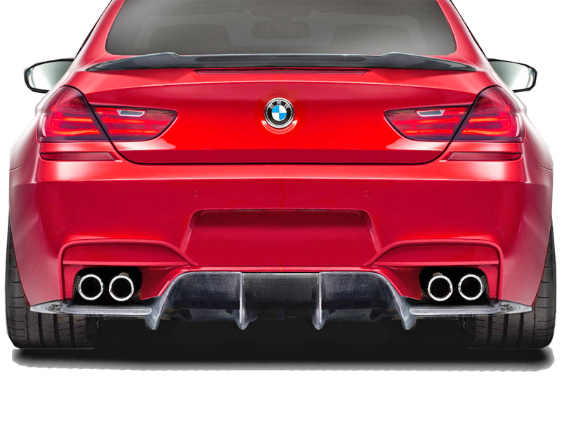 2012-2019 BMW M6 F12 Carbon AF-1 Rear Diffuser