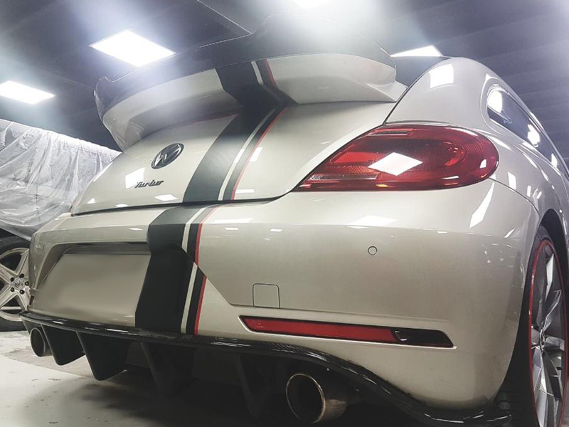 2012-2019 VW Beetle Custom Body Kit Carbon & Chrome