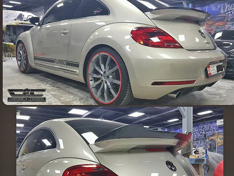 2012-2019 VW Beetle Custom Body Kit Carbon & Chrome