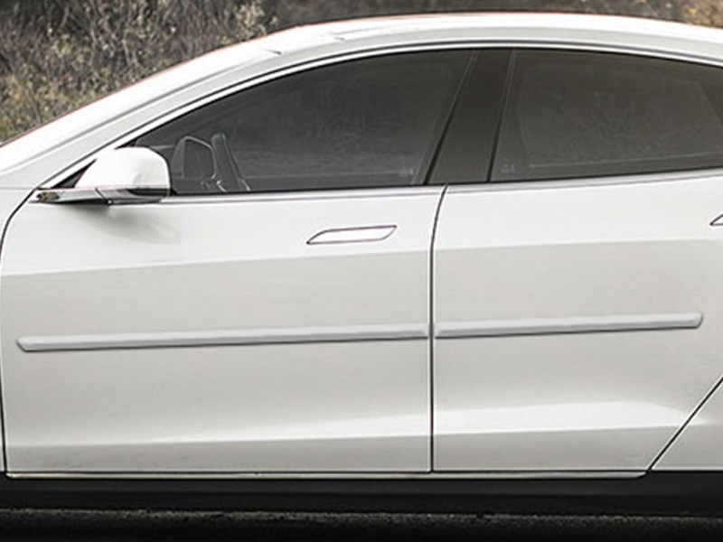 2012-2023 TESLA MODEL S PAINTED BODY SIDE MOLDING