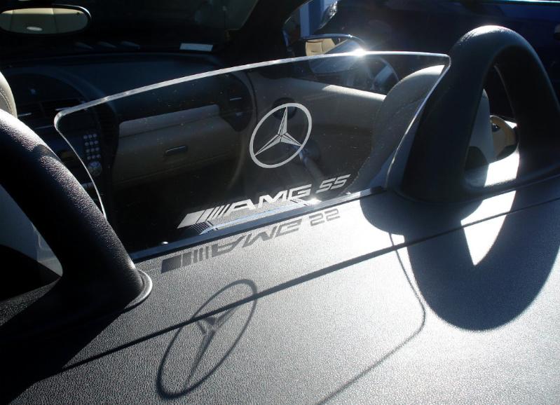 2012 Mercedes Benz SLK R172 Convertible Wind Restrictor
