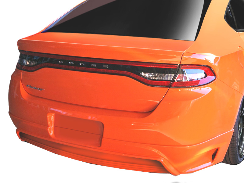 2013-2016 Dodge Dart Duraflex Racer Rear Lip Under Spoiler Air Dam