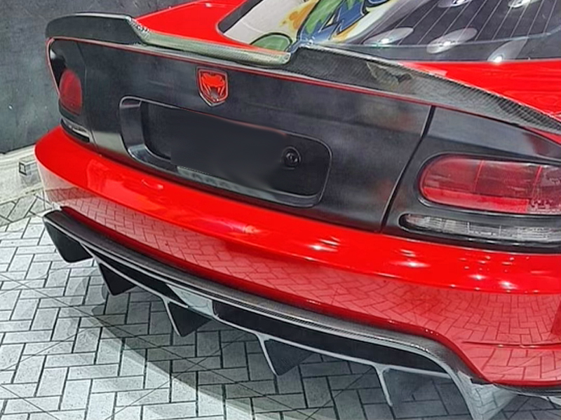2003-2009 Dodge SRT Carbon Fiber Rear Diffuser
