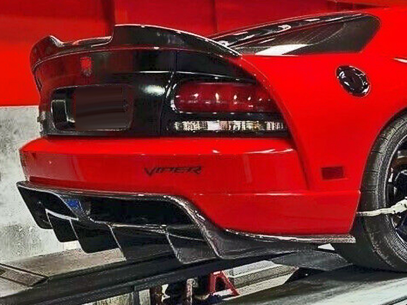 2003-2009 Dodge SRT Carbon Fiber Rear Diffuser