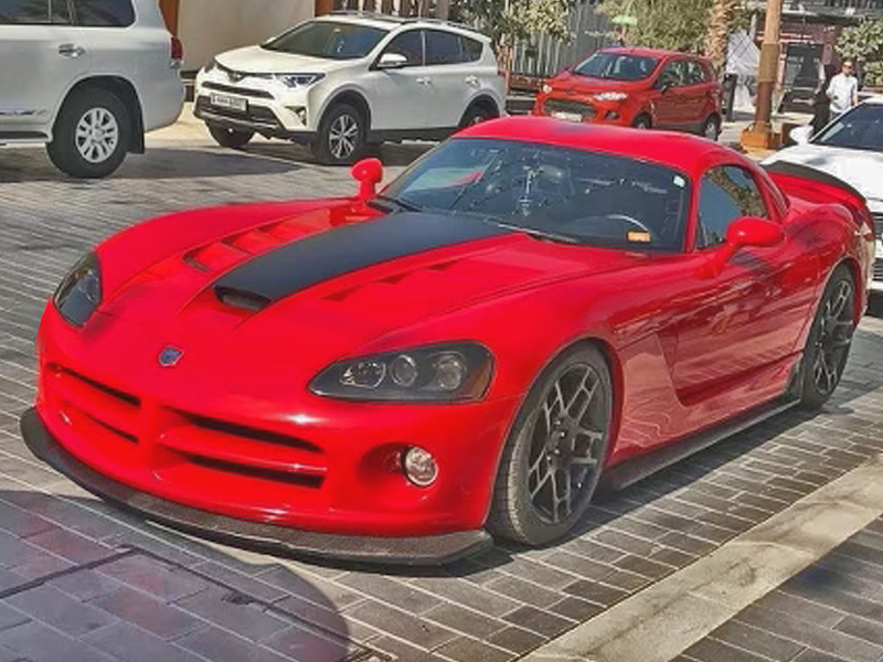 2013-2017 Dodge Viper Gen5 Carbon Fiber Side Skirts