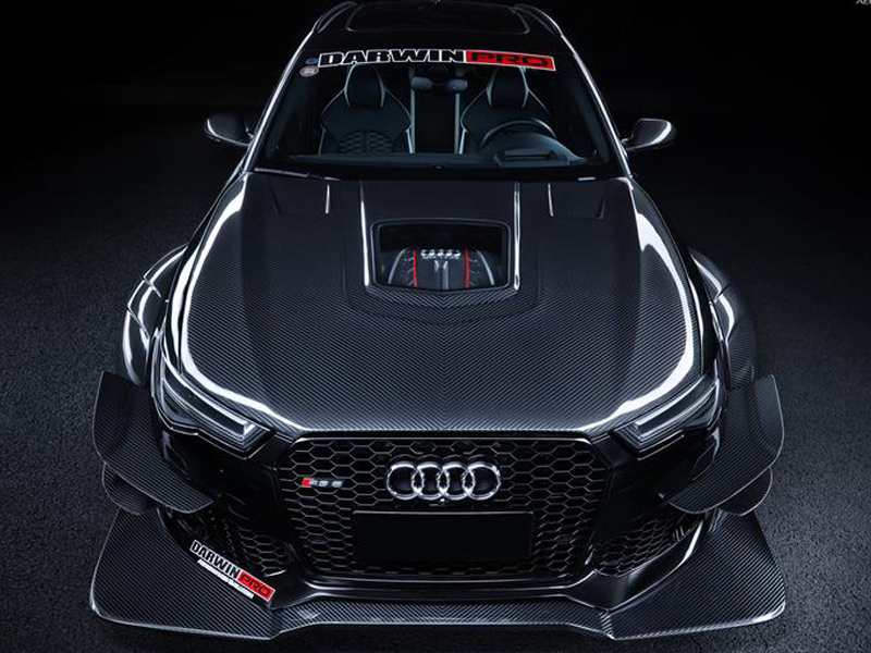 2013-2018 Audi RS6 Avant Bkss Style Wide Body Full Body Kit PCF8363BKSS