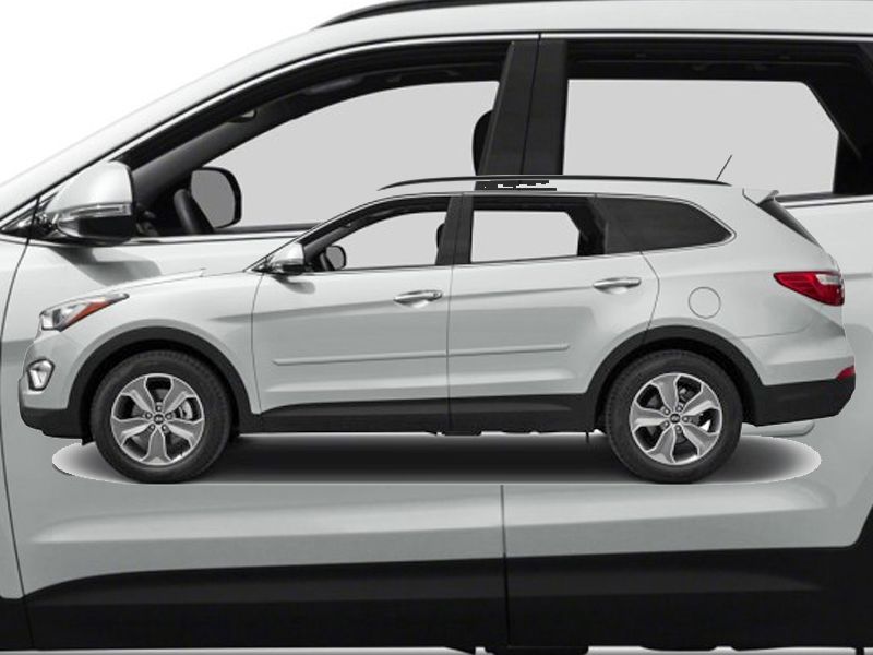 2013 - 2018 HYUNDAI SANTA FE PAINTED BODY SIDE MOLDING