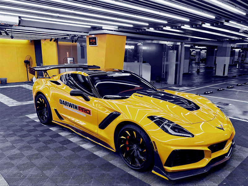 2013-2019 Corvette C7 Z51 ZR1-Style Front Conversion Body Kit