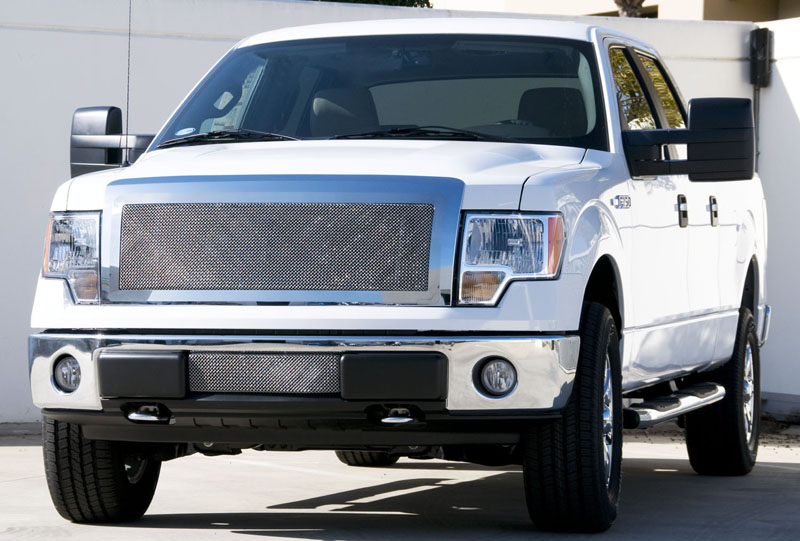 2013-2014 Ford F150 Upper Class Formed Mesh Grille Insert, 54572