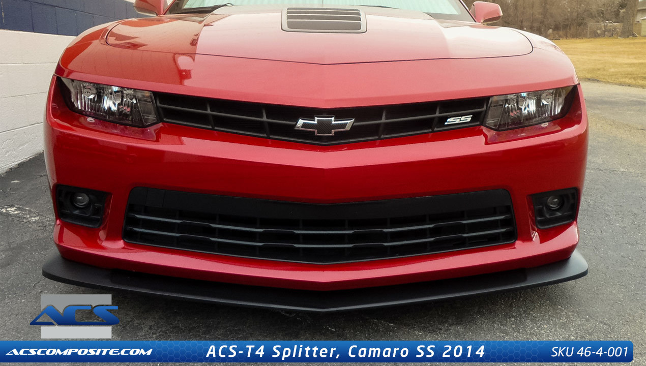 ACS-T4 Splitter (For 2014 Camaro SS Only, V8)