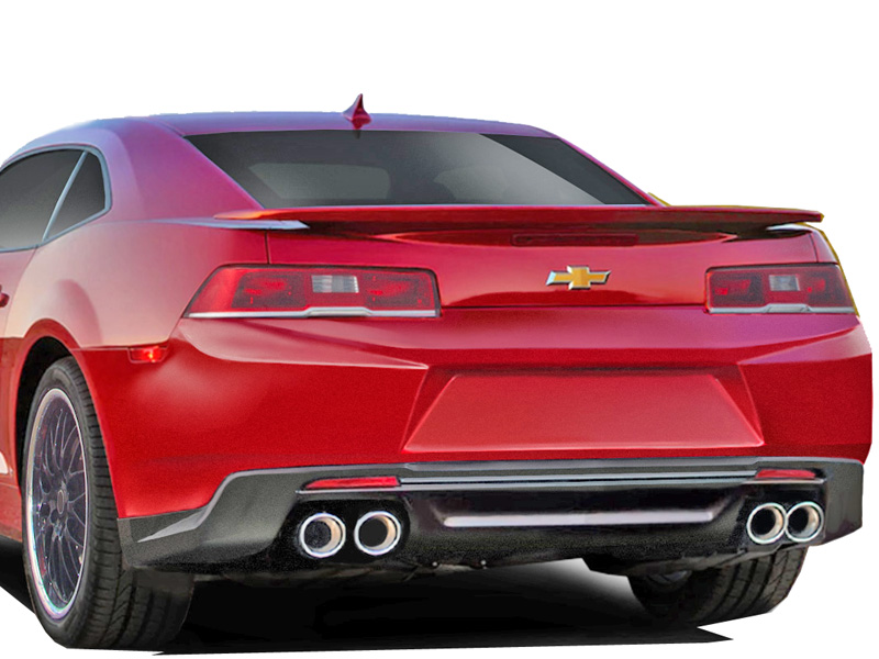 2014-2015 Chevrolet Camaro Duraflex ZL1 V2 Look Rear Bumper - 1 Piece