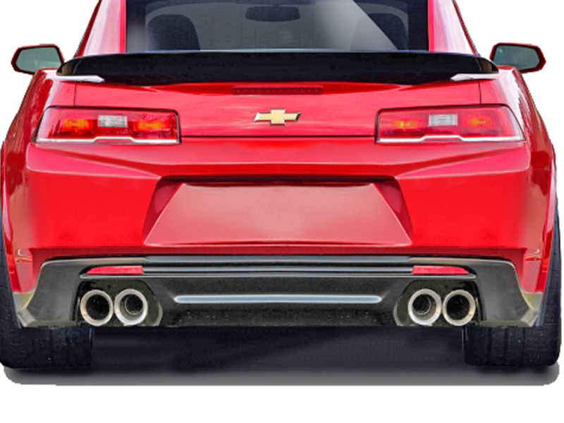 2014-2015 Chevrolet Camaro Duraflex ZL1 V2 Look Rear Bumper - 1 Piece