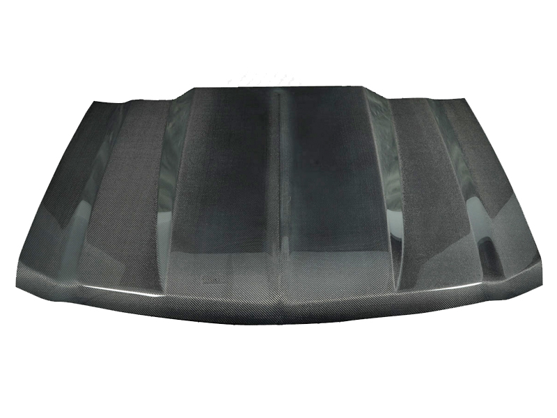 2014-2015 Chevrolet Silverado Carbon Fiber 2" Cowl Hood