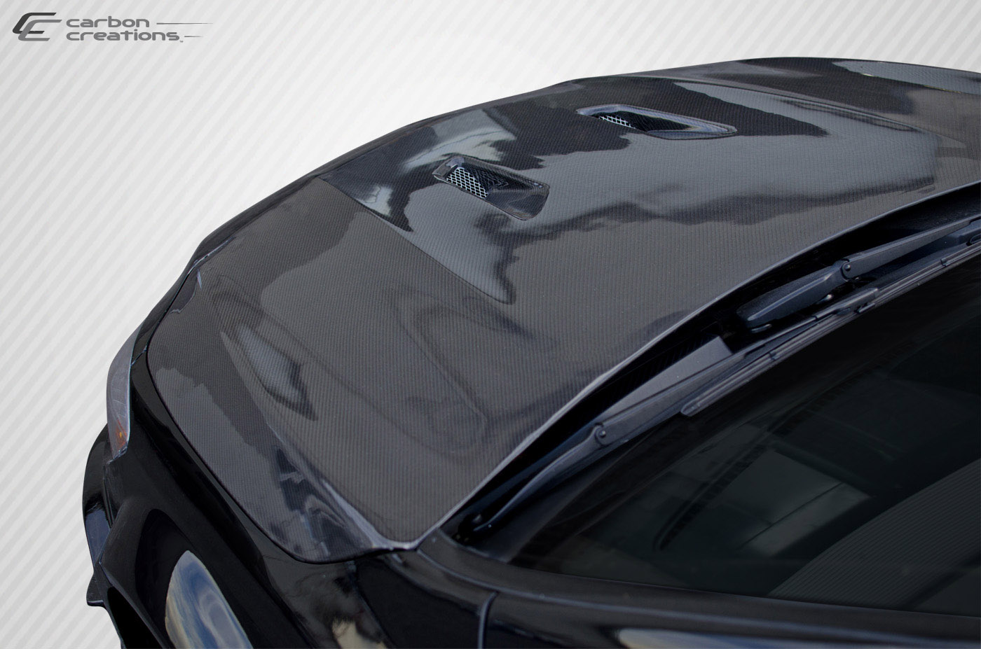 2014-2015 Mercedes CLA Class Carbon Creations Black Series Look Hood