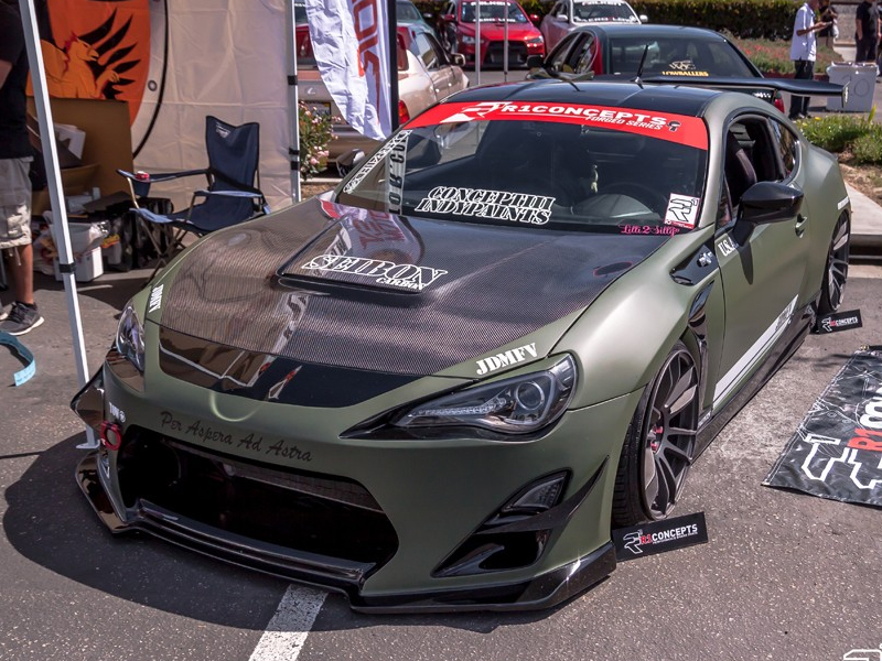2013-2020 VS-STYLE CARBON FIBER HOOD FOR SCION FRS / TOYOTA 86 / SUBARU BRZ
