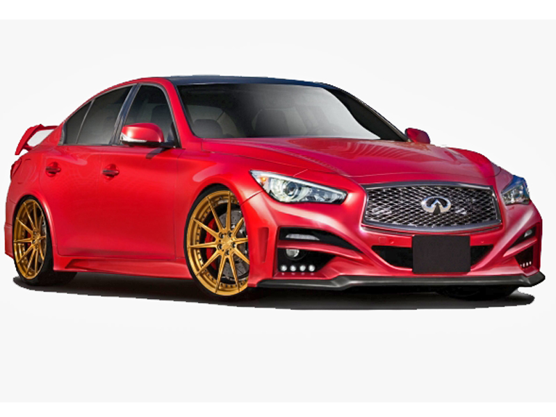 2014-2017 Infiniti Q50 Duraflex Impulse Kit 5PC