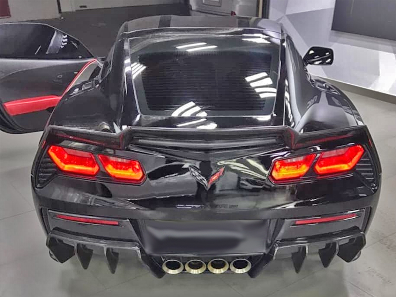 2014-2019 Corvette C7 Rear Carbon Fiber spoiler By Mike Fiber