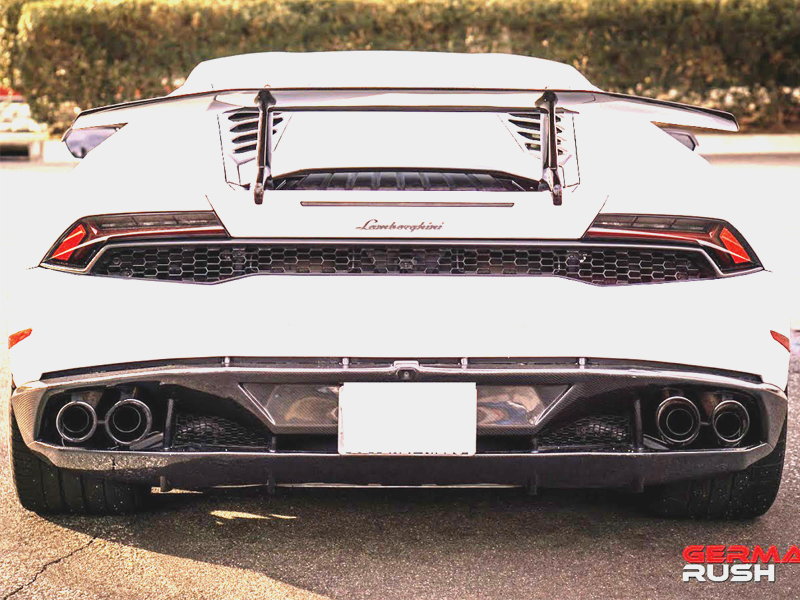 2014-2019 Lamborghini Huracan Rear Bumper Carbon Fiber