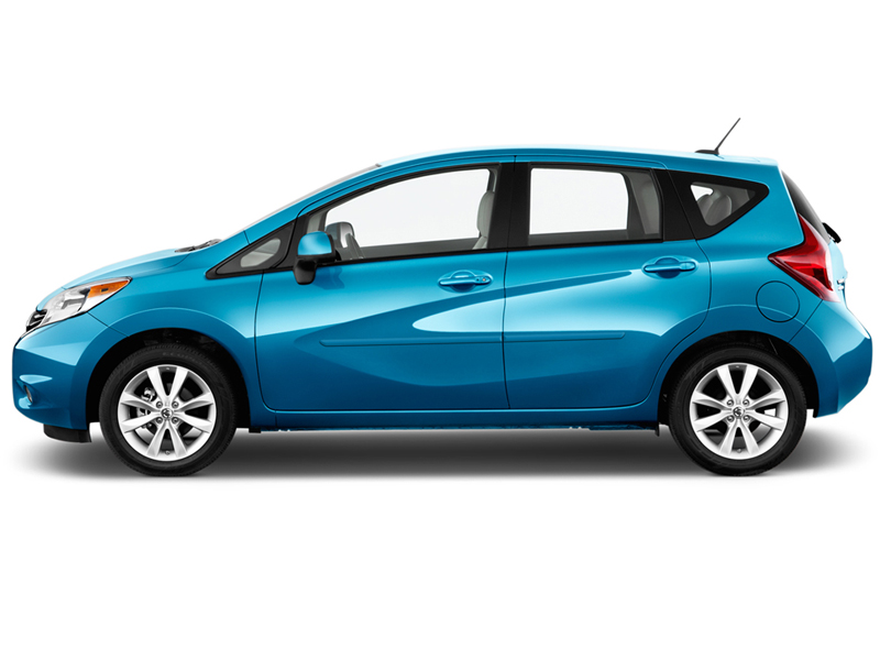 2014-2019 NISSAN VERSA 5 DOOR HATCHBACK PAINTED BODY SIDE MOLDING