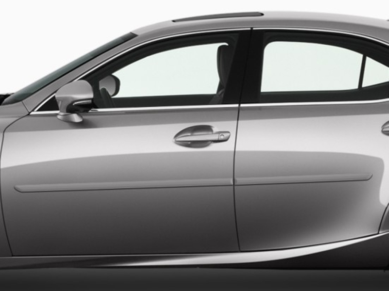2014-2020 LEXUS IS 4 DOOR PAINTED BODY SIDE MOLDING