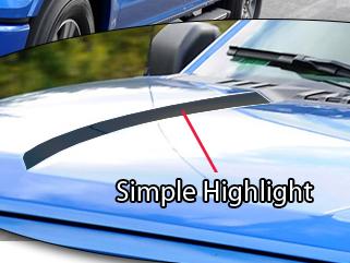 2015-2019 Ford F150 Hood Highlight Graphics Kit ATD-FRDF150GRPH64