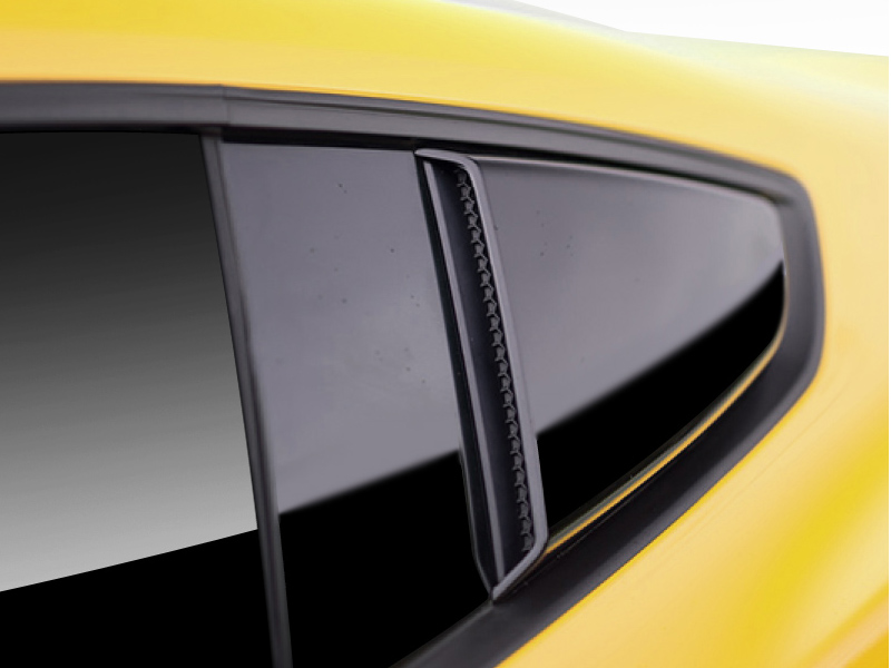 2015-2020 Ford Mustang R-Spec Window Scoops - 2 Piece 112458