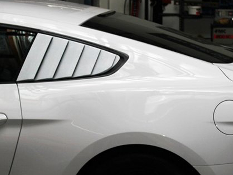 2015-2020 Ford Mustang Street Scene Side Window Louvers 950-70672