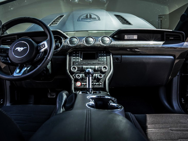 2015-2016 Mustang Carbon Fiber LG268 Dash Kit – No Performance Pack