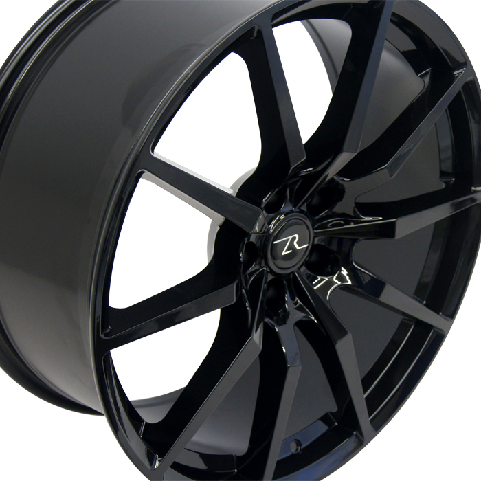 2015-2016 Mustang GT350 Wheel - 20 Inch Gloss Black Combo