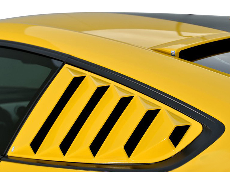 2015-2020 Mustang Quarter Window Louvers