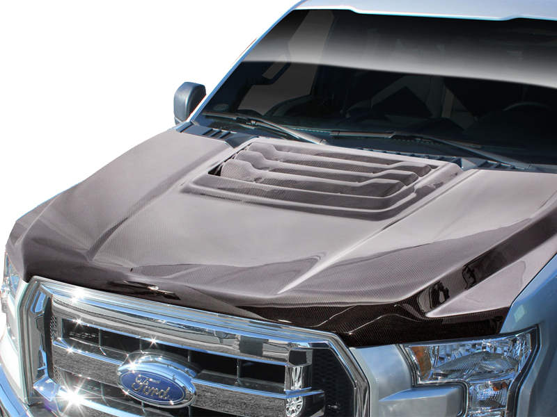 2015-2020 Ford F-150 Carbon Creations Raptor Look Hood