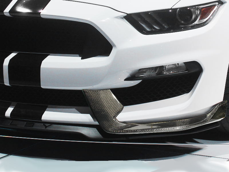 2015-2017 GT350 Carbon Fiber Front Bumper Panels