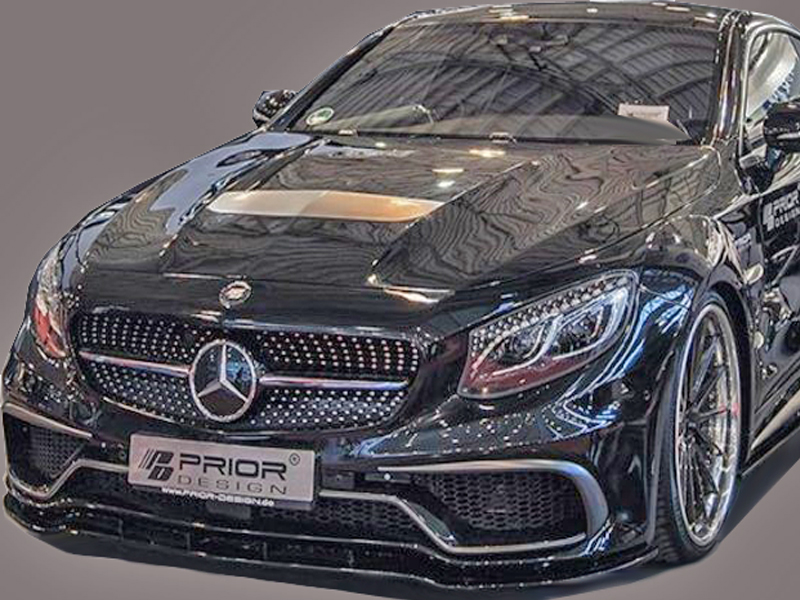 2015-2019 Prior Designs PD65CC Hood Mercedes Benz C-Class Coupe W205