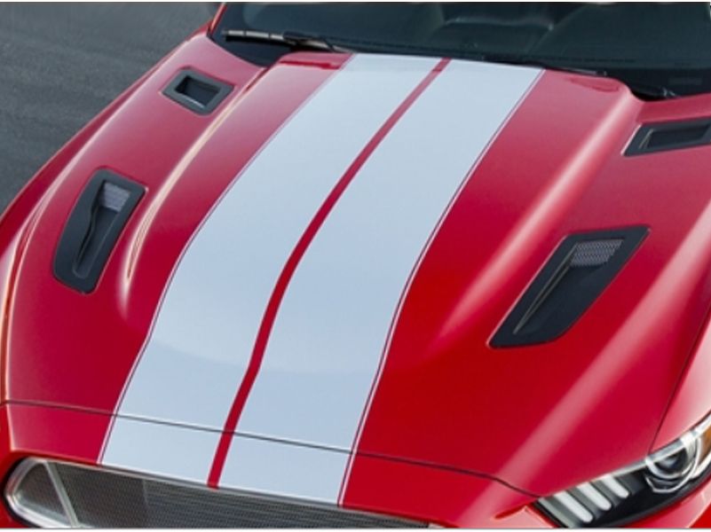 2015 Mustang Carbon Fiber Hood Vent Set SGT055