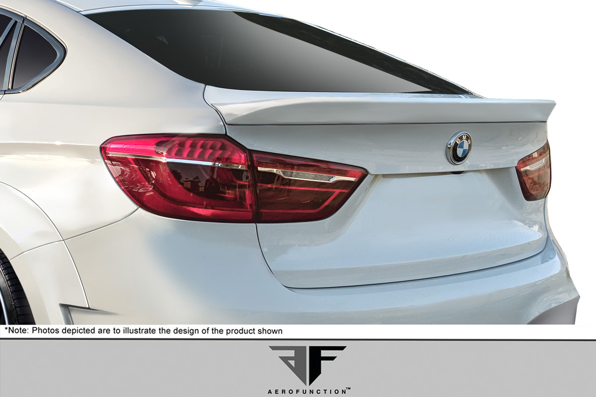 2015-2018 BMW X6 F16 / X6M F86 AF-1 Trunk Wing Spoiler