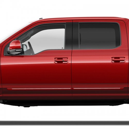 2015-2018 Ford F-150 SuperCrew ChromeLine Painted Body Side Molding