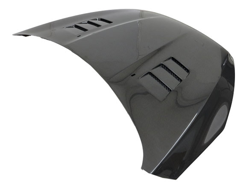 2015-2018 Ford Focus Racing Series Carbon Fiber Hood By VIS.