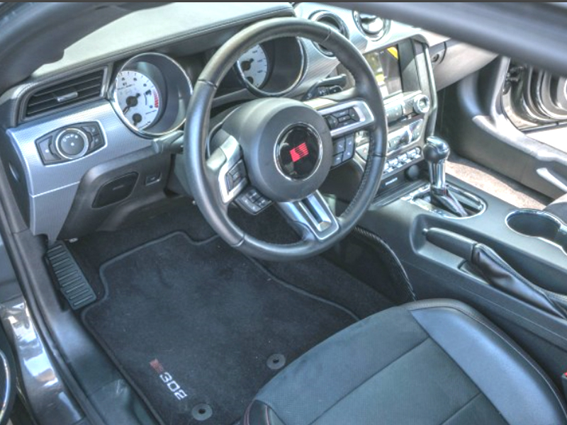 2015-2018 Mustang Carbon Fiber Center Console Side Panels