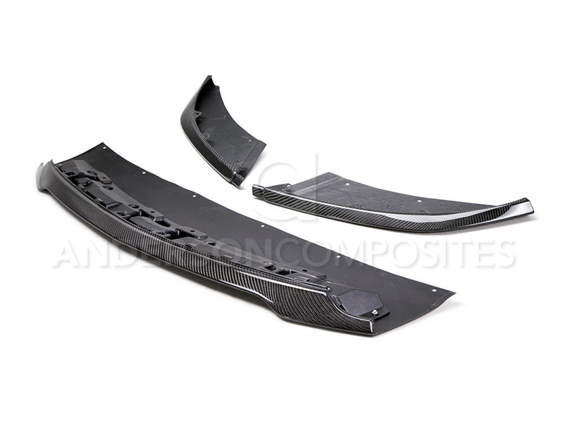 2015-2018 MUSTANG SHELBY GT350 CARBON FIBER FRONT SPLITTER