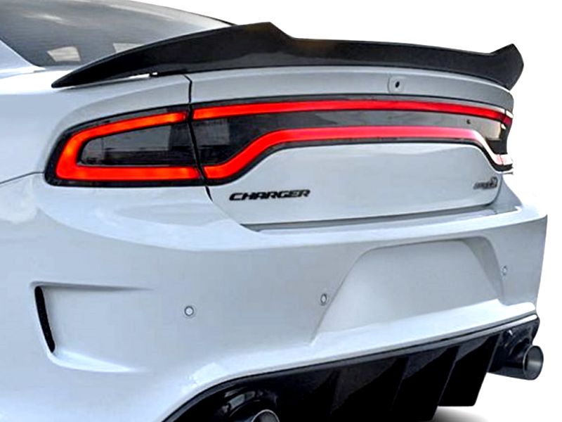 2015-2023 Dodge Charger Carbon Fiber Rear Custom Spoiler C&C