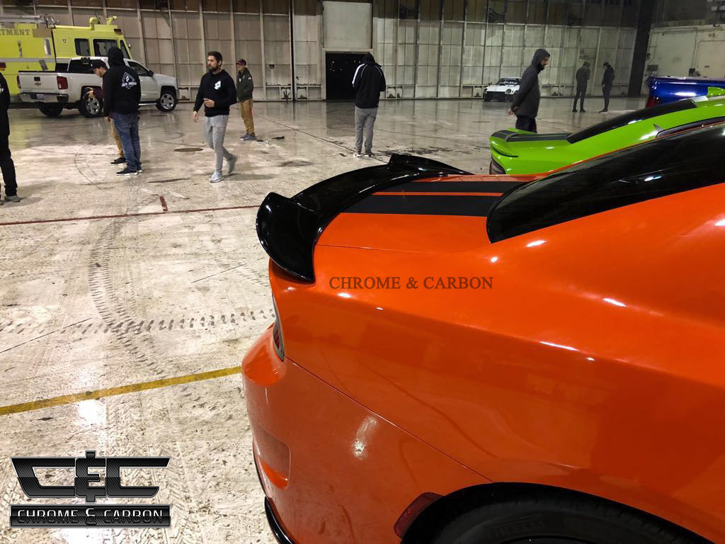 2015-2023 Dodge Charger Carbon Fiber Rear Custom Spoiler C&C