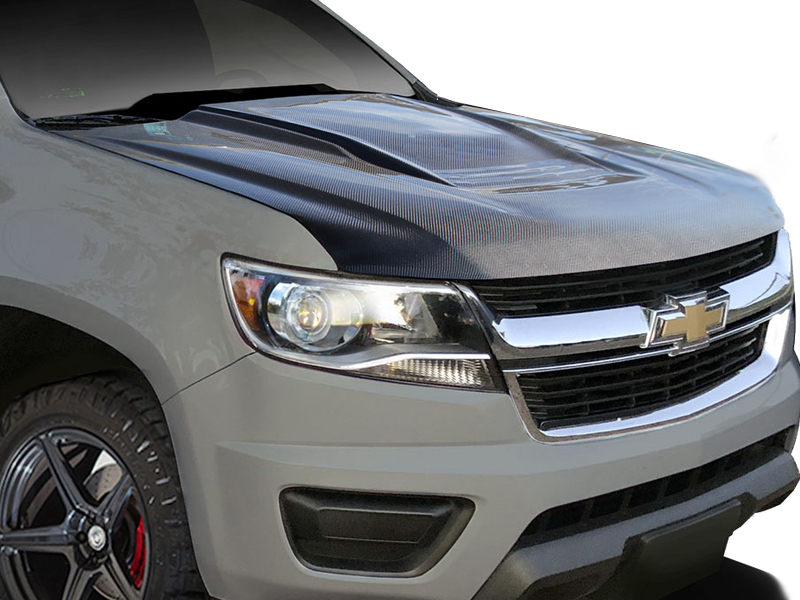 2015-2021 Colorado ZR2 Look Hood Carbon Creations
