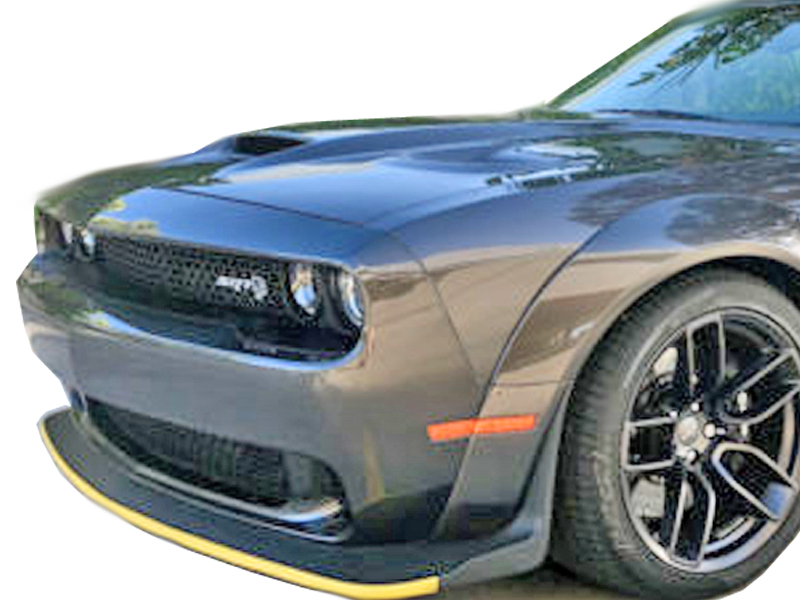 2015-2021 Dodge Challenger Hellcat Widebody Carbon Fiber Front Chin Spoiler